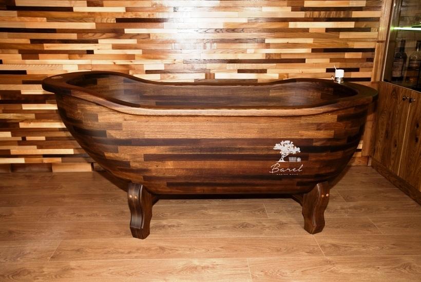 Ванна из дерева — Мореный дуб купить по выгодной цене на BB Market